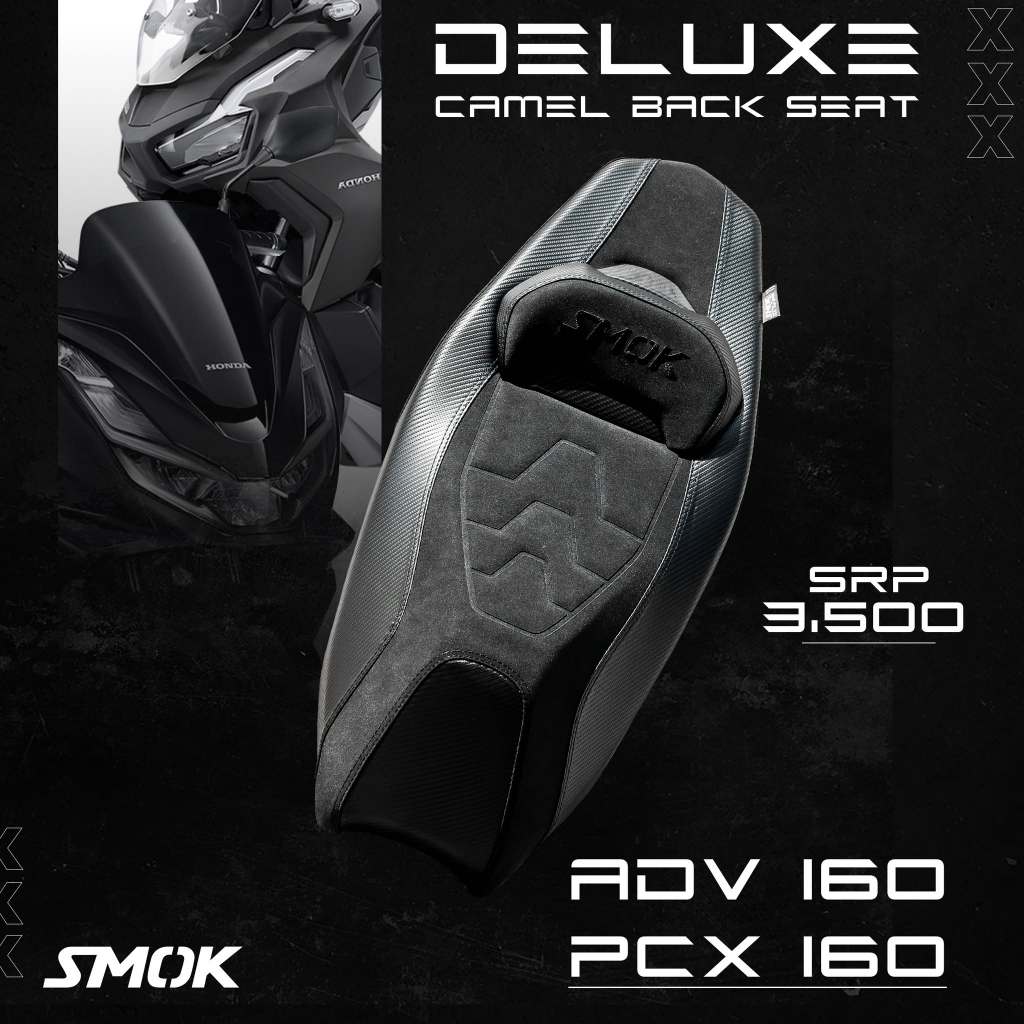 A2MOTO SEC SMOK HONDA PCX ADV 160 CAMEL SEAT VIP CAMEL BACK | Shopee ...