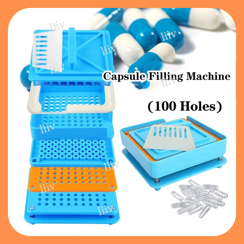 Capsule Filling Machine Reusable 100 Holes Cavity Pharmaceutical ...