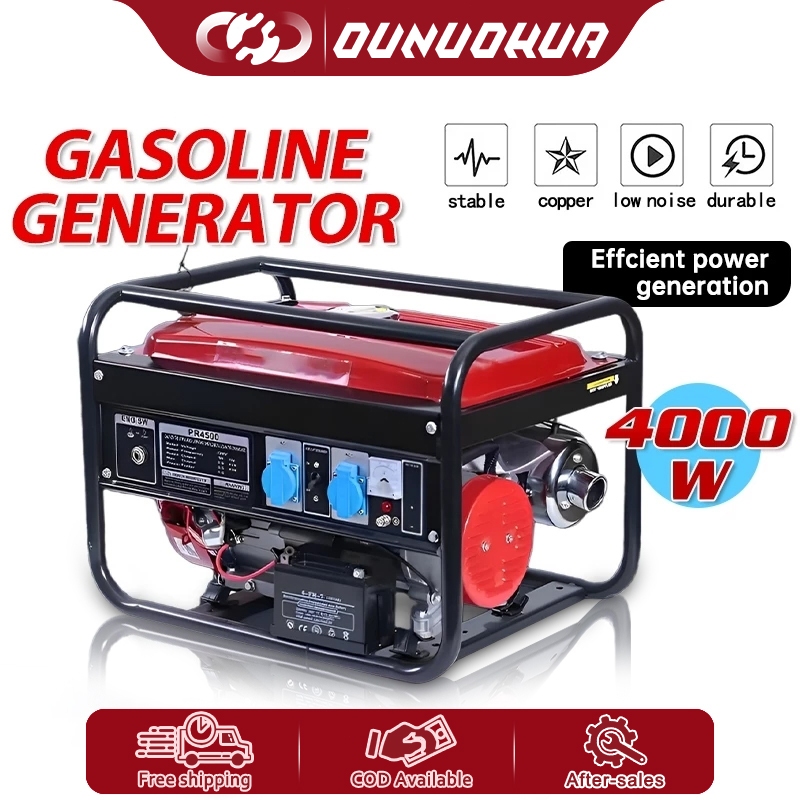 4000W Gasoline Generator High Quality Outdoor/Home 4-Stroke Generator ...
