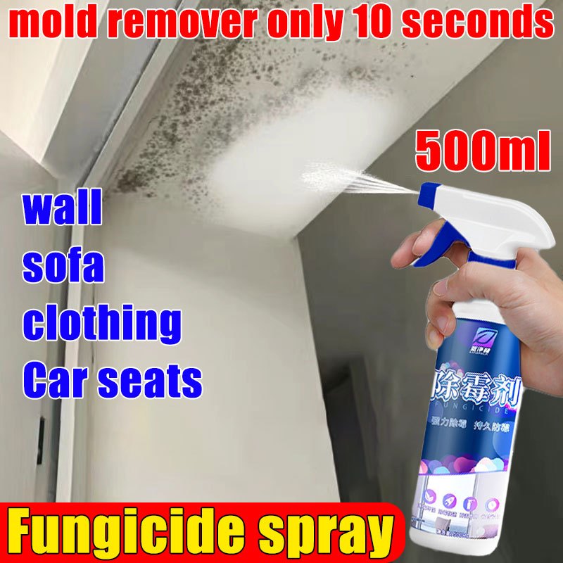 Mold Remover Spray 500ml - Fast-Acting Anti-Mold Solution for Bathroom ...