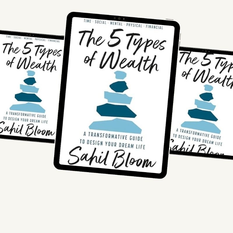 The 5 Types of Wealth by Sahil Bloom | Shopee Philippines
