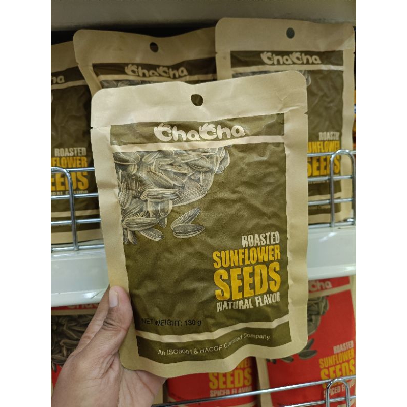 Chacha Roasted Sunflower Natural Flavor 130g | Shopee Philippines