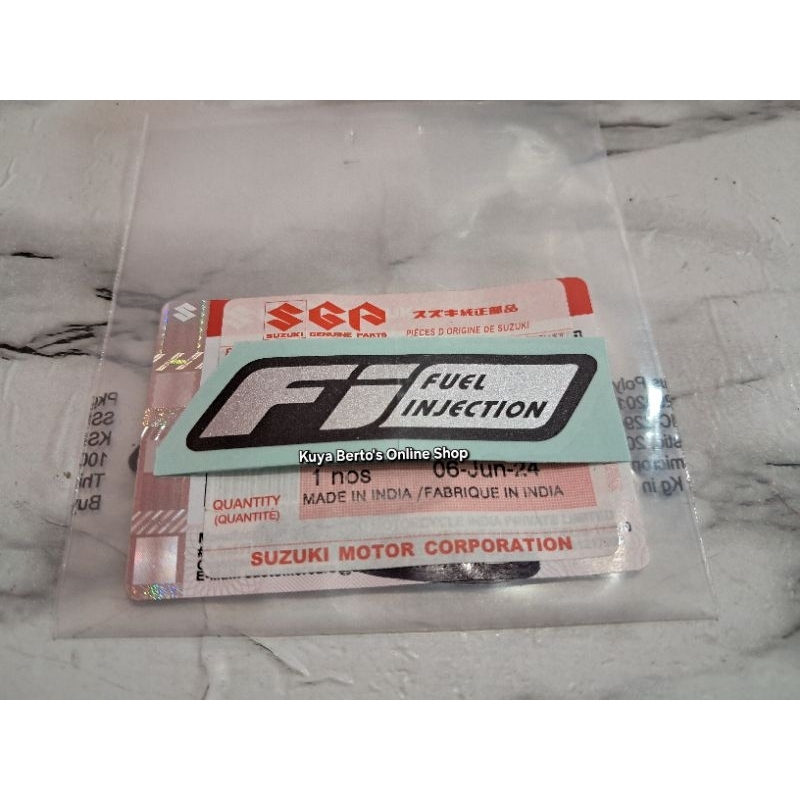 Suzuki Burgman 125 Fi Emblem Sticker | Shopee Philippines