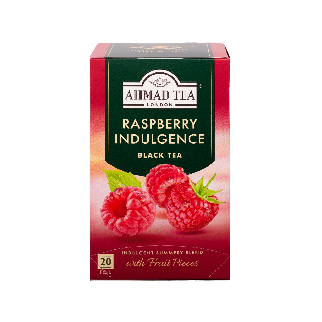 AHMAD TEA RASPBERRY INDULGENCE BT ALU 20 teabags | Shopee Philippines