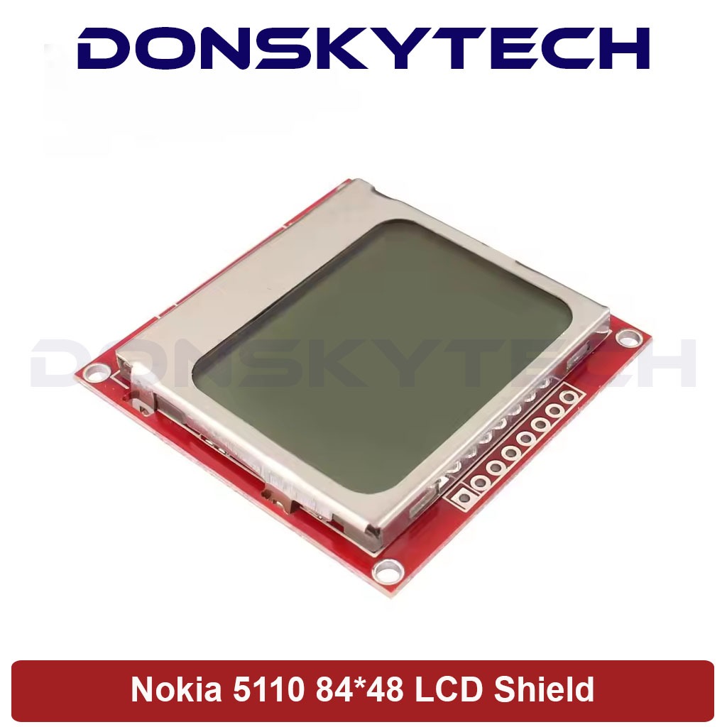 Nokia 5110 LCD Module Display Red Screen 84*48 For Arduino | Shopee ...