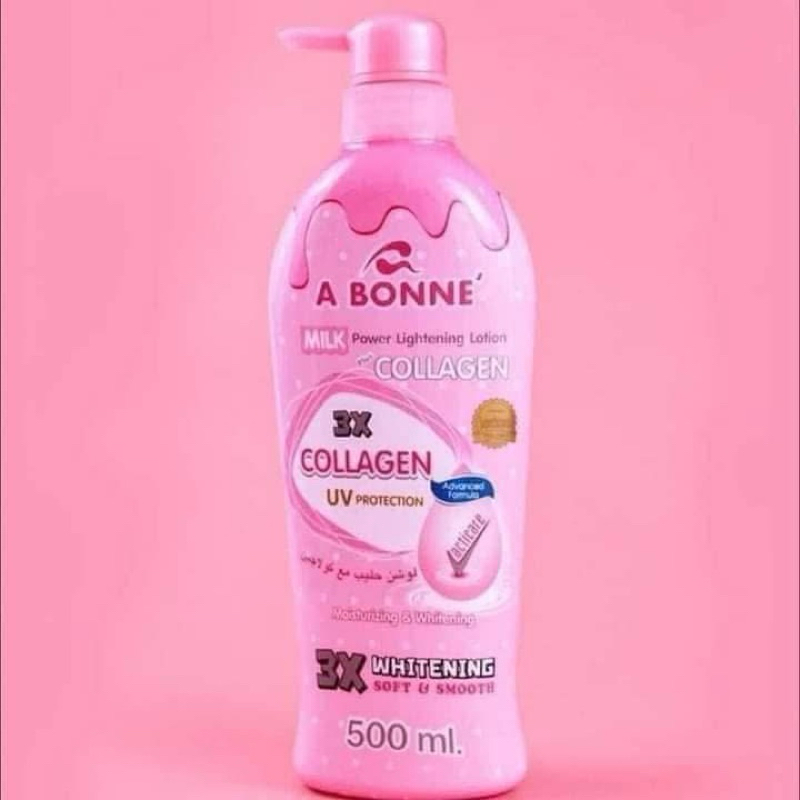 A BONNE Whitening Lotion Original 500ml Abonne Collagen Body Lotion ...