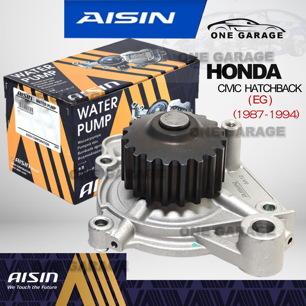 AISIN Water Pump Assembly For HONDA CIVIC HATCHBACK (EG) (1987-1994 ...