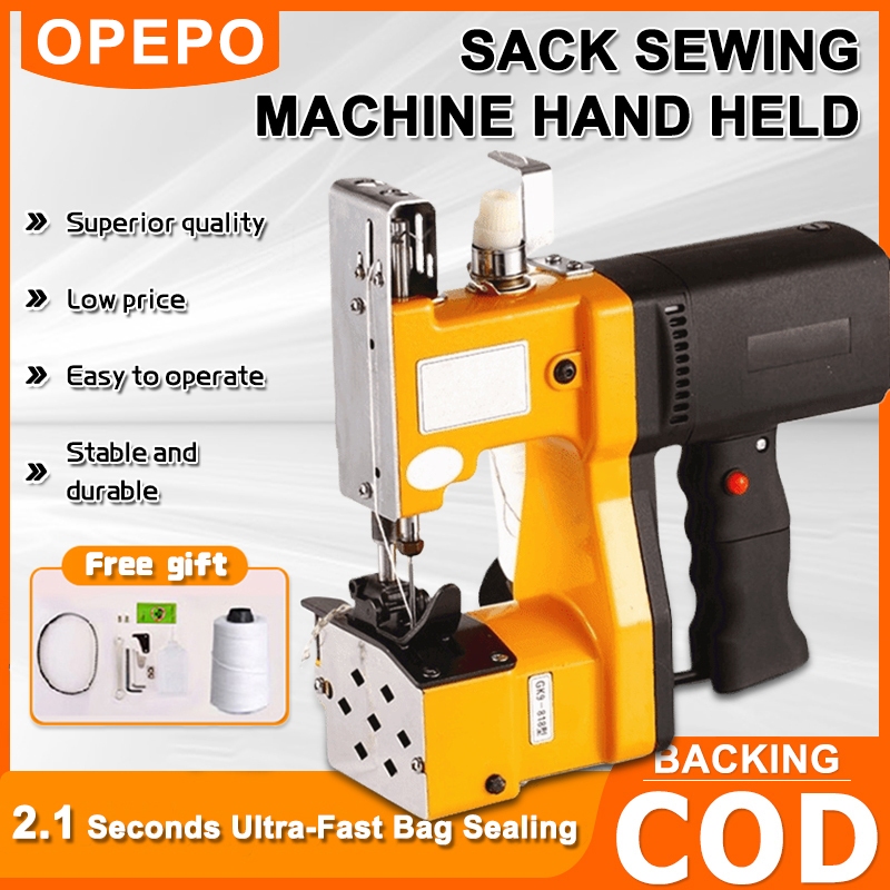 Sewing Machine Portable Sack Closer Sewing Hand Held Electric sewing ...