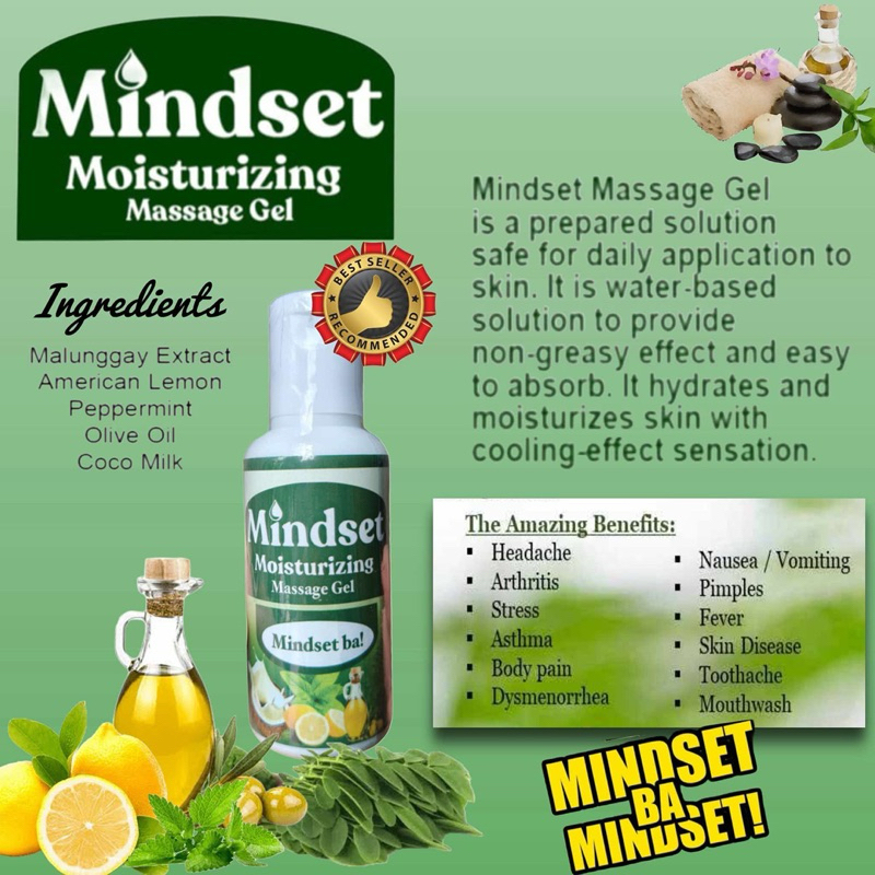 Mindset Massage Gel- | Shopee Philippines
