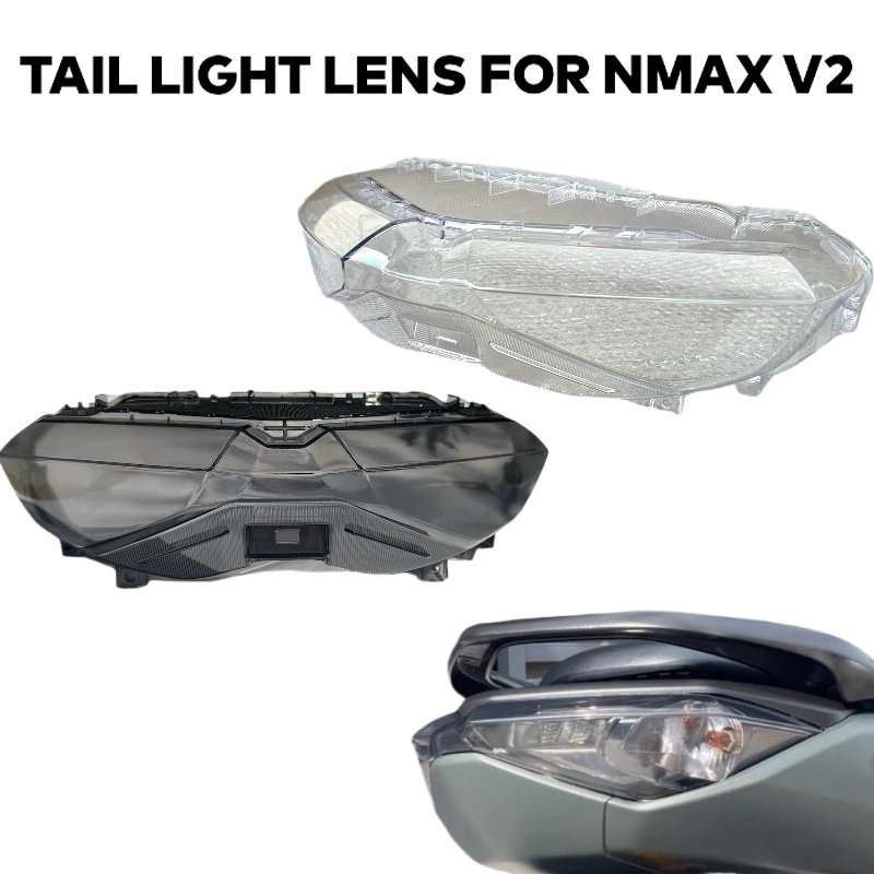 Yamaha Nmax v2 2020 tail light lens clear and smoke | Shopee Philippines