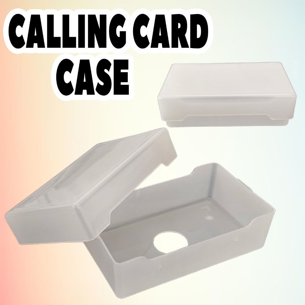 CALLING CARD BOX/ BUSINESS CARD CASE | Shopee Philippines