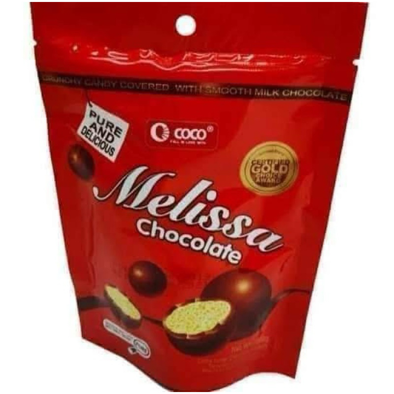 COCO MELISSA CHOCOLATE 48pcs PER PACK | Shopee Philippines
