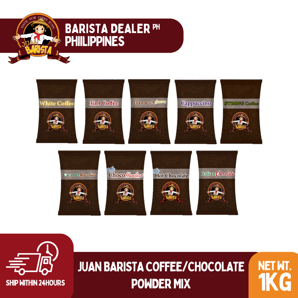 Juan Barista Coffee Powder Premix 1 kilogram | Shopee Philippines