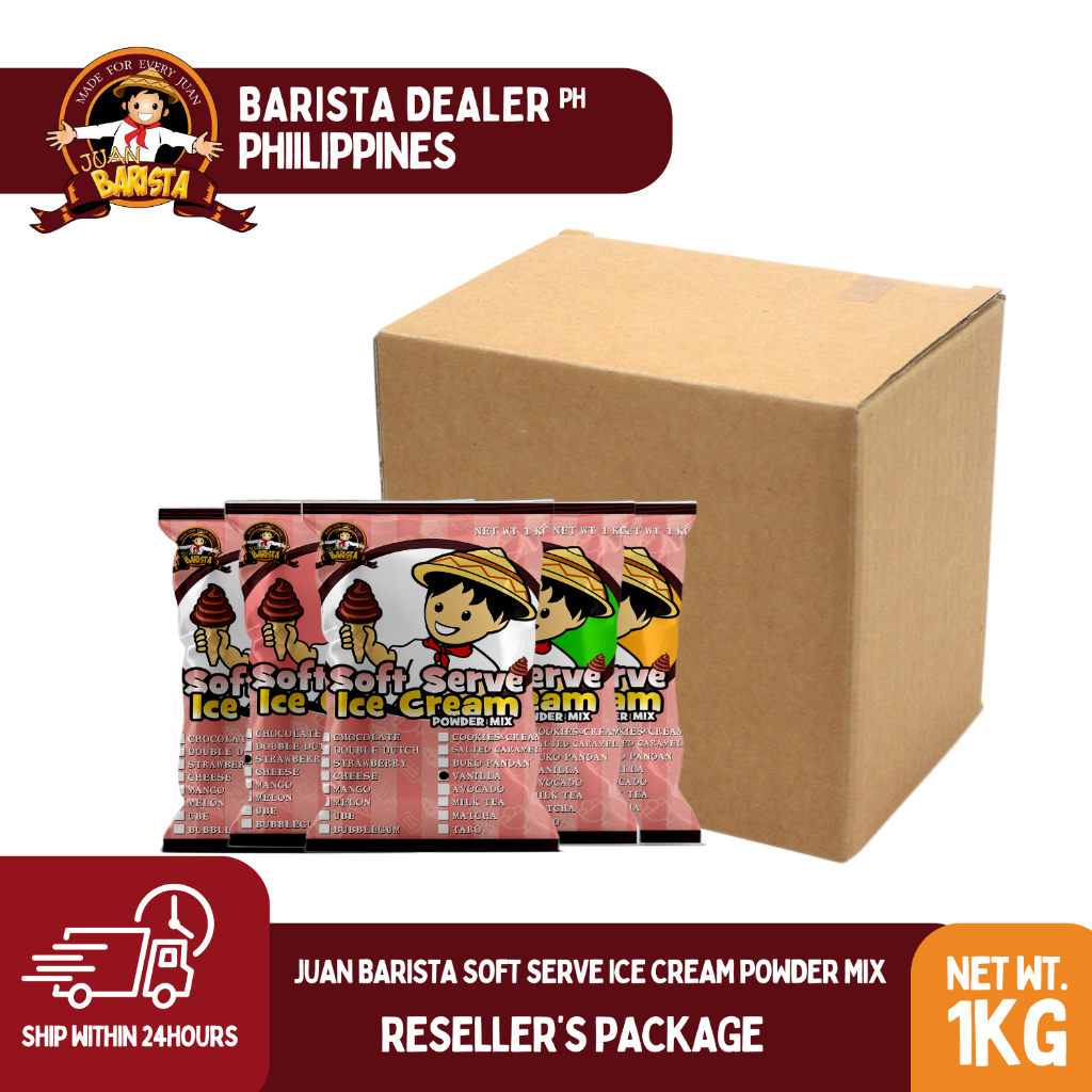 Resellers Package Juan Soft Serve Ice Cream Powder 5kilo | Shopee ...
