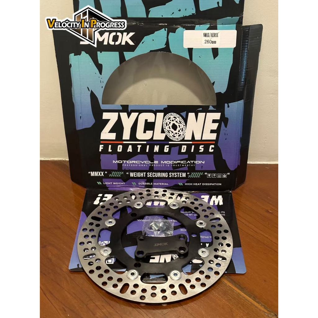 SMOK FLOATING DISC ZYCLONE 260mm NMAX/AEROX | Shopee Philippines