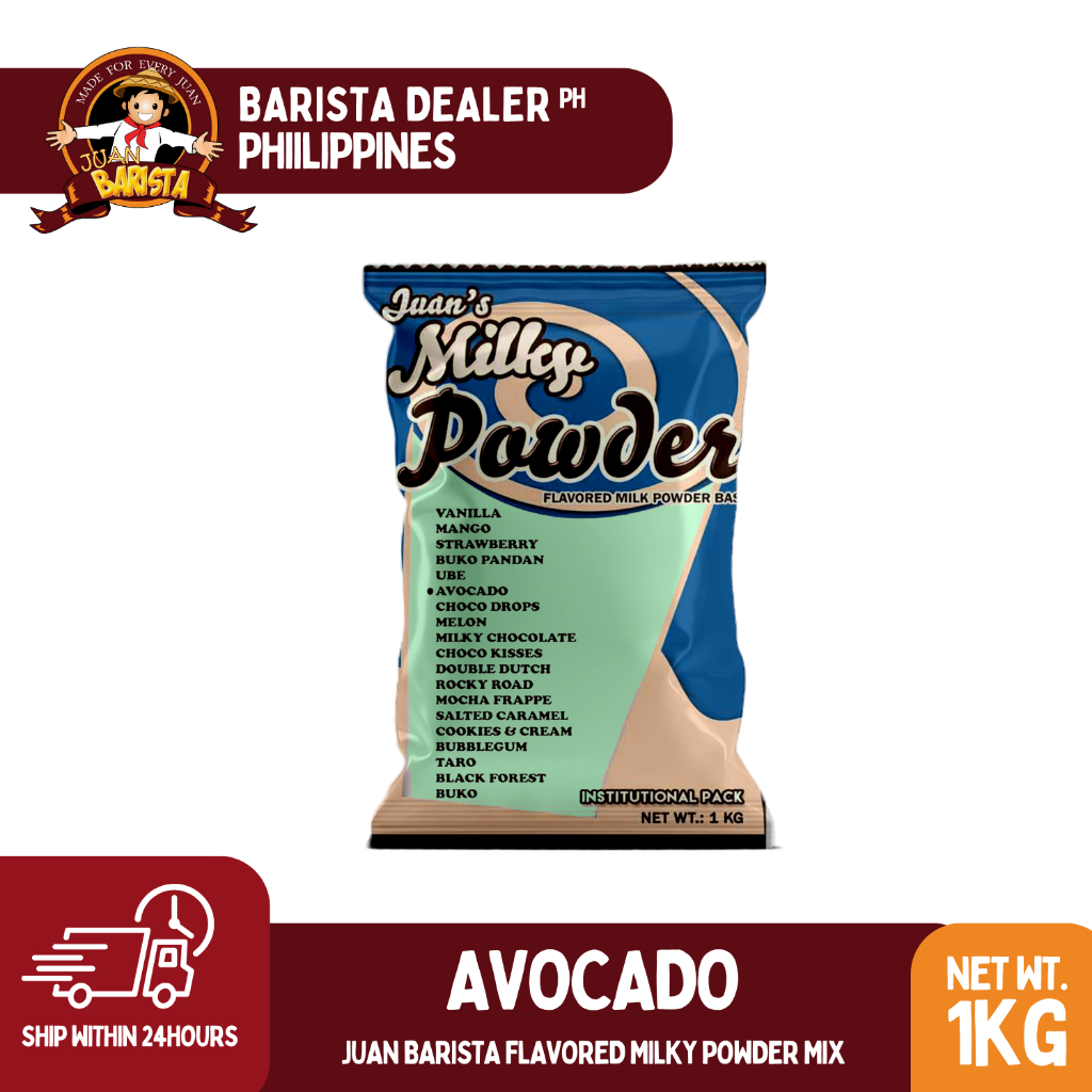 Juan's Milky Avocado Premium Flavored Milk Powder Mix for Milkshake and ...