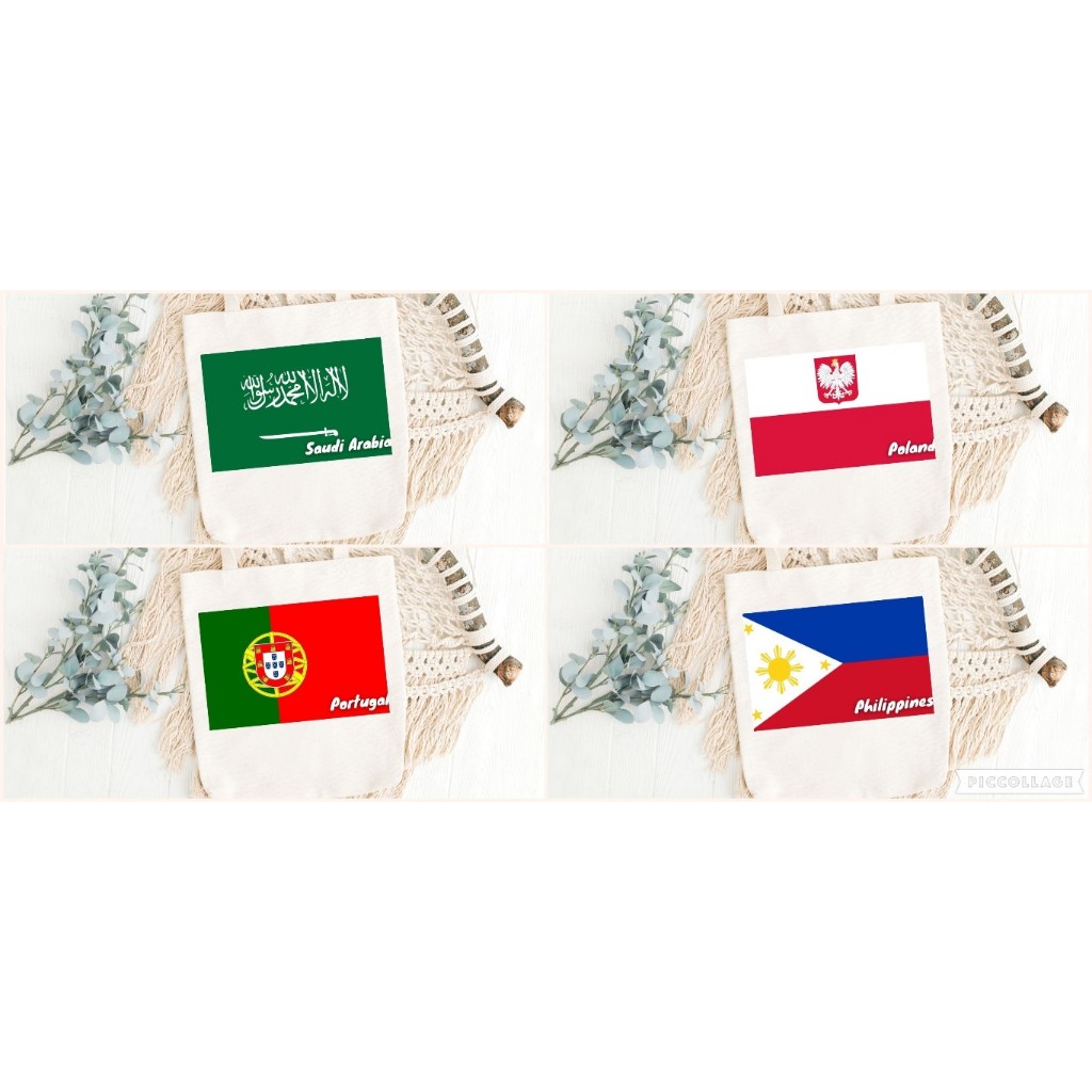 Tote Bag Souvenir - Flag International New Style Design(Philippines ...