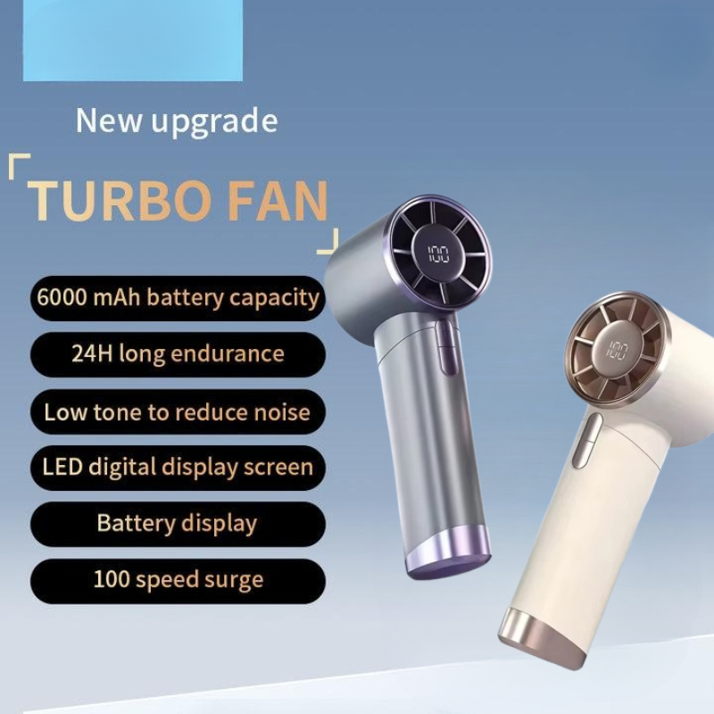 Pocket Turbo Fan – Digital Display Digital Mini Turbo Fan – Futuristic ...