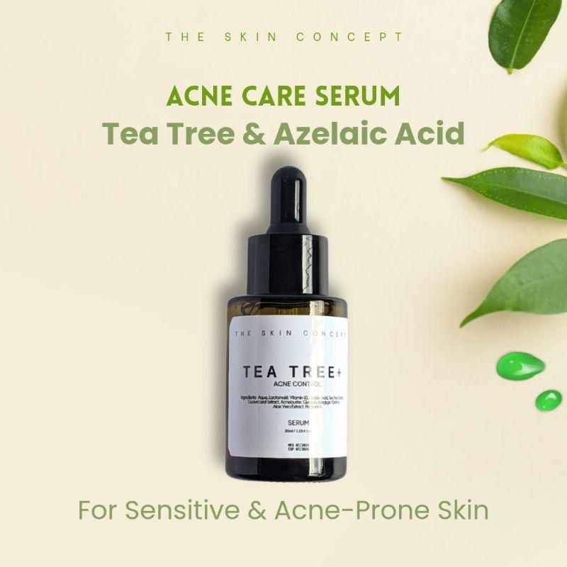 The Skin Concept Acne Care Serum | Tea Tree + Azelaic Acid for Acne ...