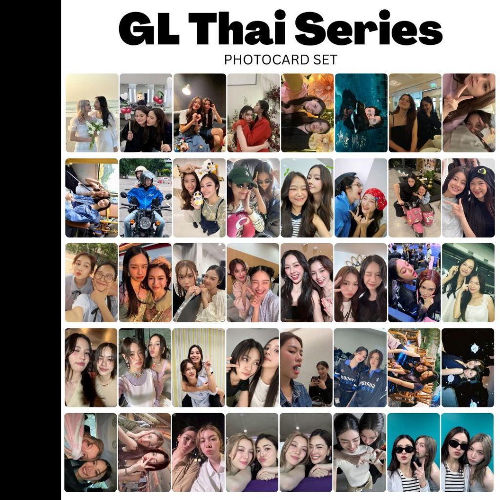 GL Thai Series Fanmade Photocard [FreenBecky, EmiBonnie, LingOrm, NamtanFilm, MilkLove] | Shopee ...