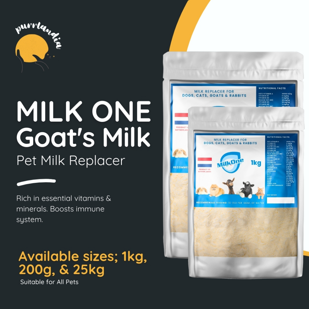 Milk One Goats Milk 1kg Immunity Booster for Pets Improves Digestion ...