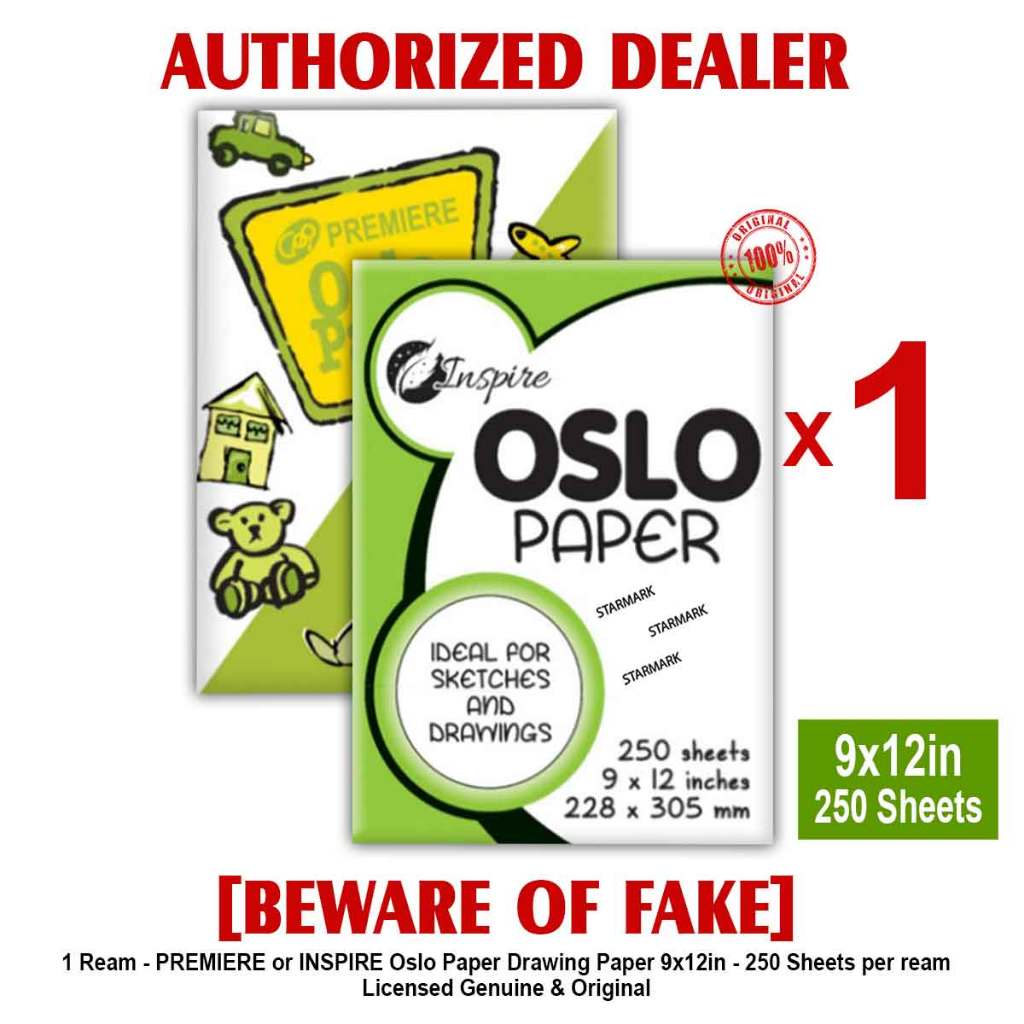 PREMIERE or INSPIRE OSLO Paper Papers 9x12in 250 sheets per ream ...