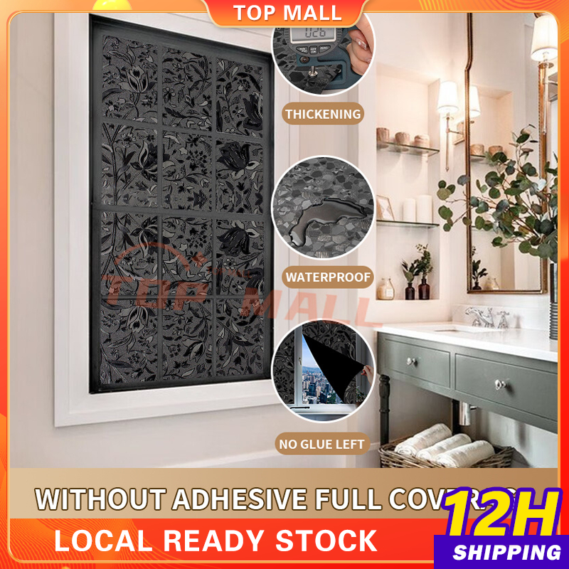 Window Sticker Privacy Tinted Sticker For Window Film 3D Waterproof ...