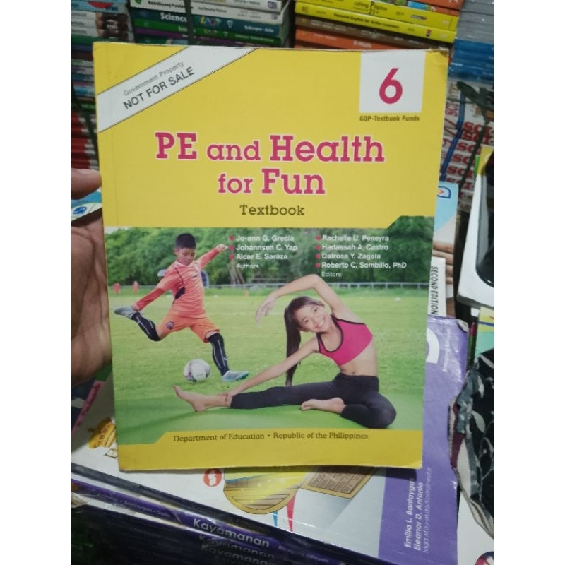 PE and Health for Fun textbook grade 6 | Shopee Philippines