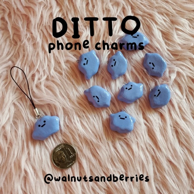 walnutsandberries | DITTO | phone charms/keychains | Shopee Philippines