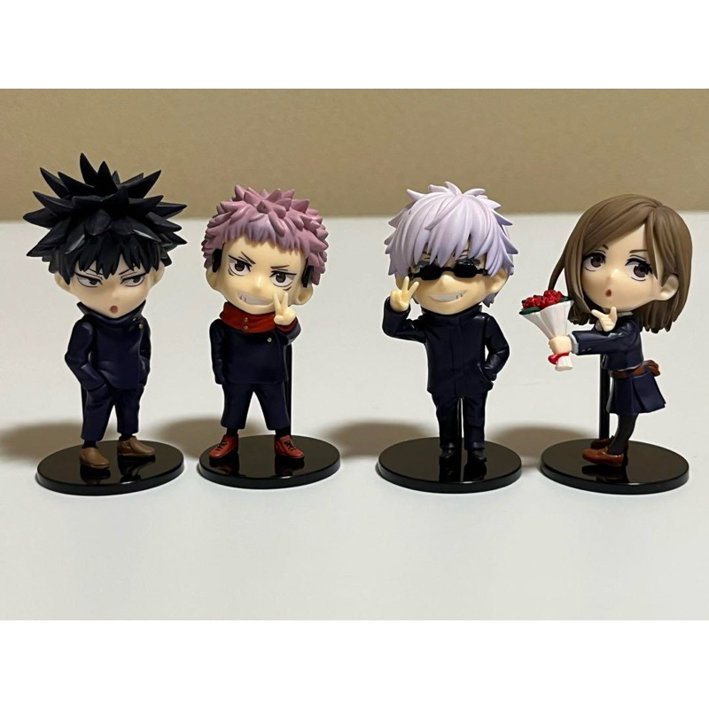 Jujutsu Kaisen Gojo Satoru Yuji Megumi Nobara Deformed Figures Set ...