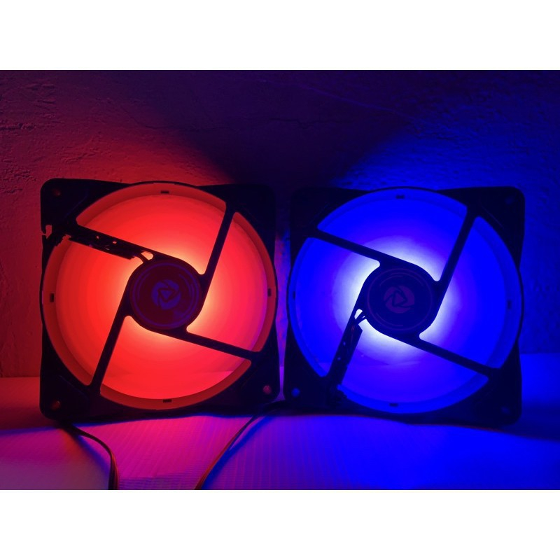 Colorful_Inplay 12cm Cooling Fan CPU Fan Computer Case Fan RED/BLUE/RGB ...