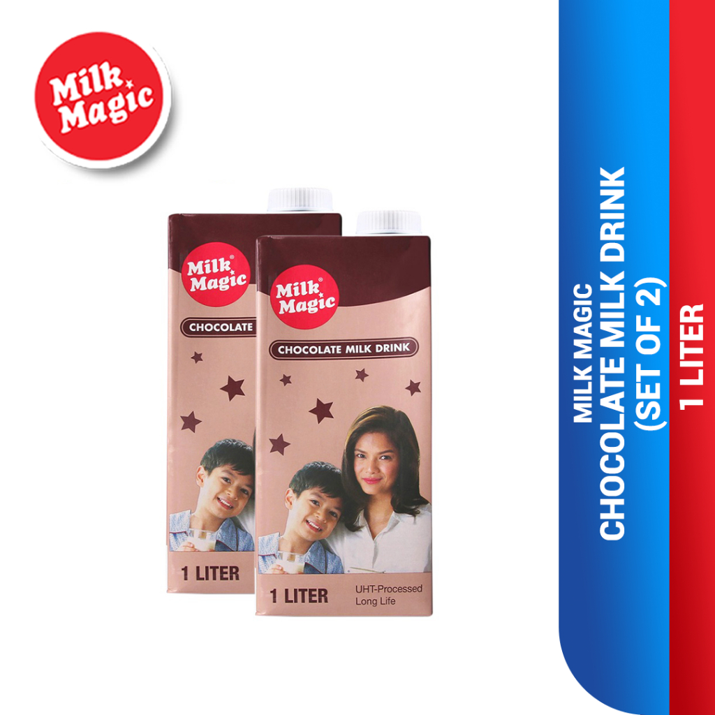 Milk Magic - Chocolate Milk Drink 1 Liter (Set of 2) - EXP Date: Nov. 4 ...