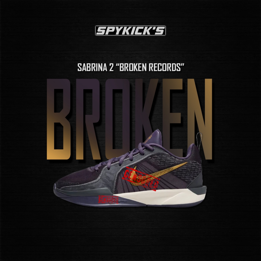 Sabrina 2 "Broken Records" Trendy Casual Shoes High Quality Sneakers ...