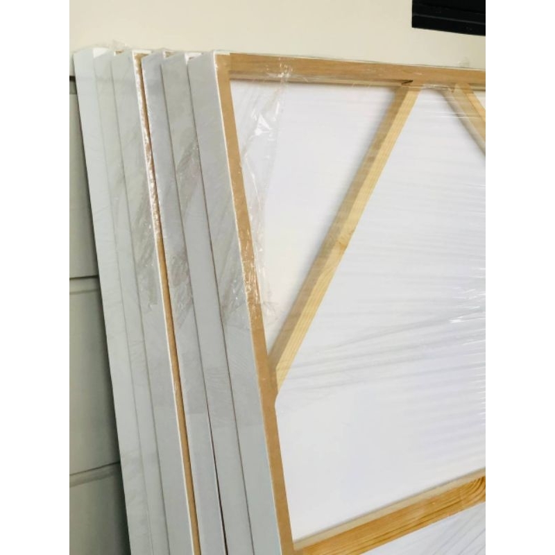 3FT x 4FT STRETCH CANVAS, GESSO FINISHED MUSEUM WRAP WITHOUT BACKING ...