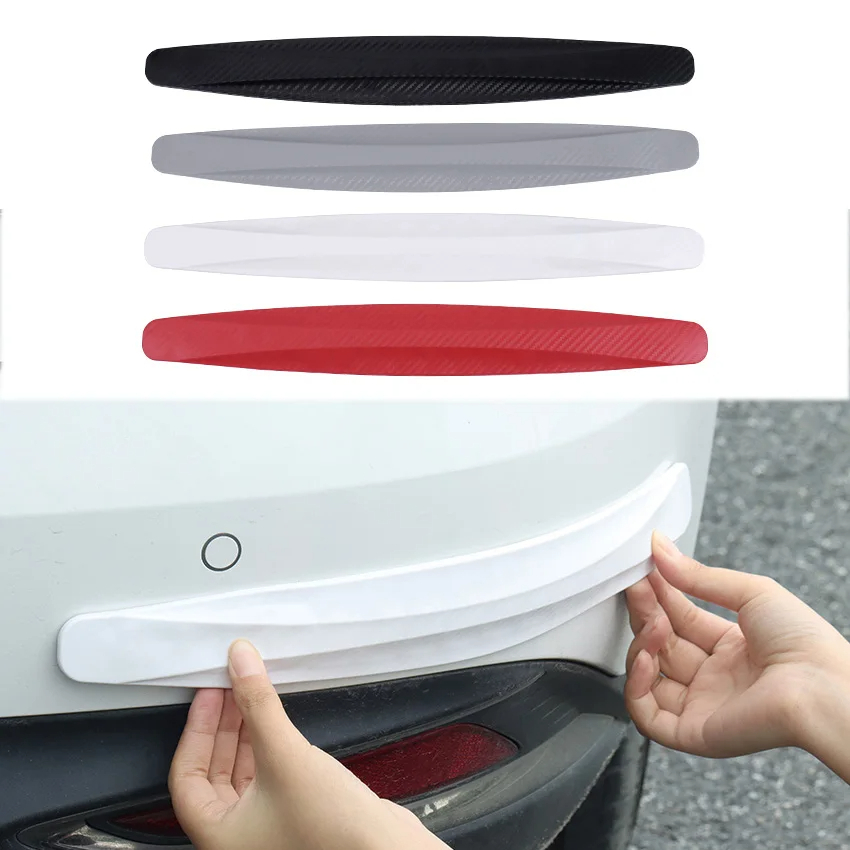 2PCS Car Bumper Protector Strip Guard Corner Protection Strips Scratch ...
