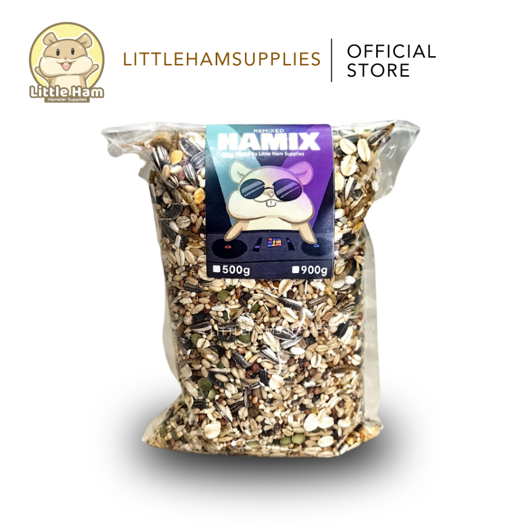 Hamix "Remix" Hamster Food for Syrian and Dwarf Hamsters 500/900g ...