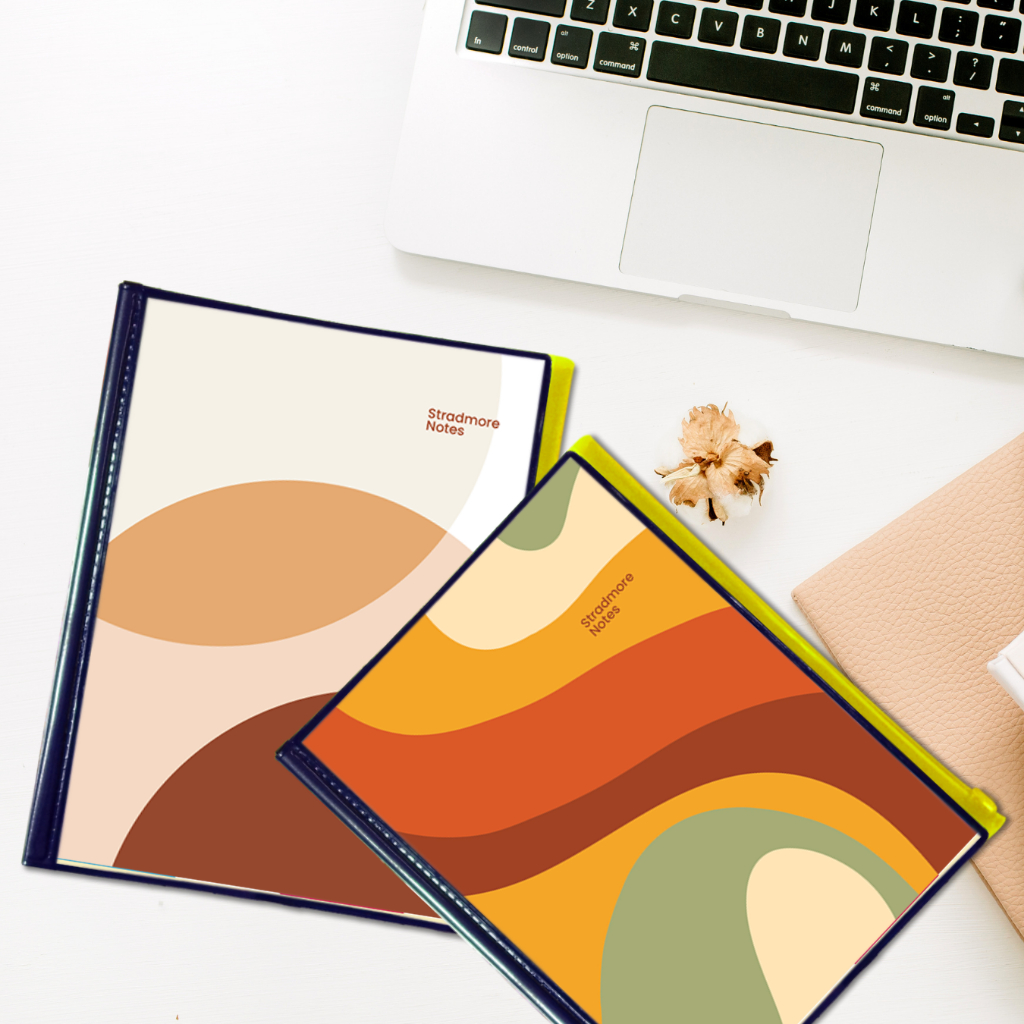 Stradmore Prints Wirepin Zipbook Binder Notebook-Quality Paper | Shopee ...