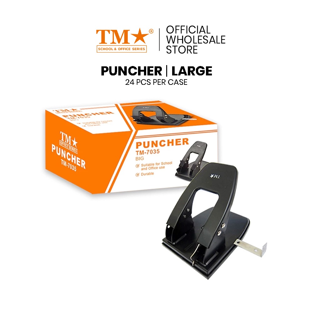 TM | 24 pcs Puncher Large Black (TM-7035) | Shopee Philippines