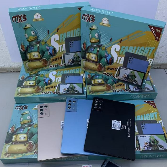 MXS HOT 60i Tablet Android Tablets 10Inch 12GB+512GB 5G 6000mAh Dual ...