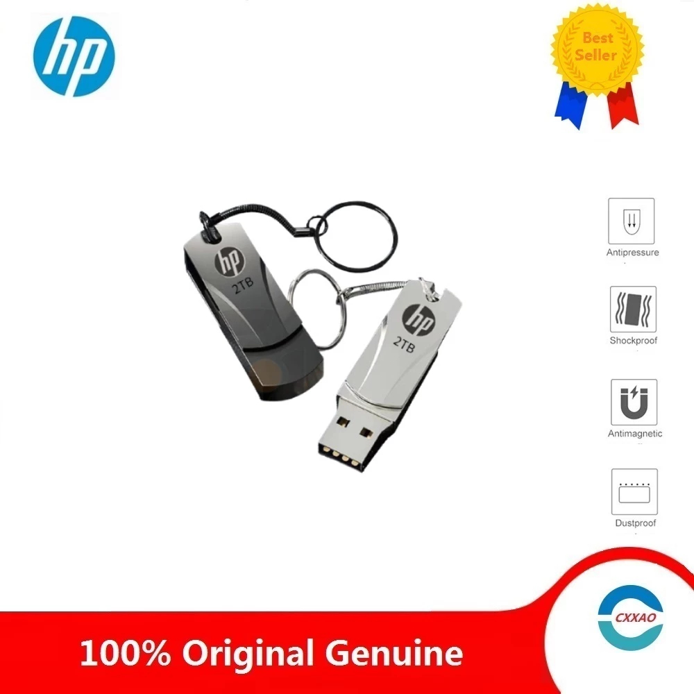 HP USB Flash Drive USB 1TB 2TB Waterproof Metal Flashdrive Pen Drive ...