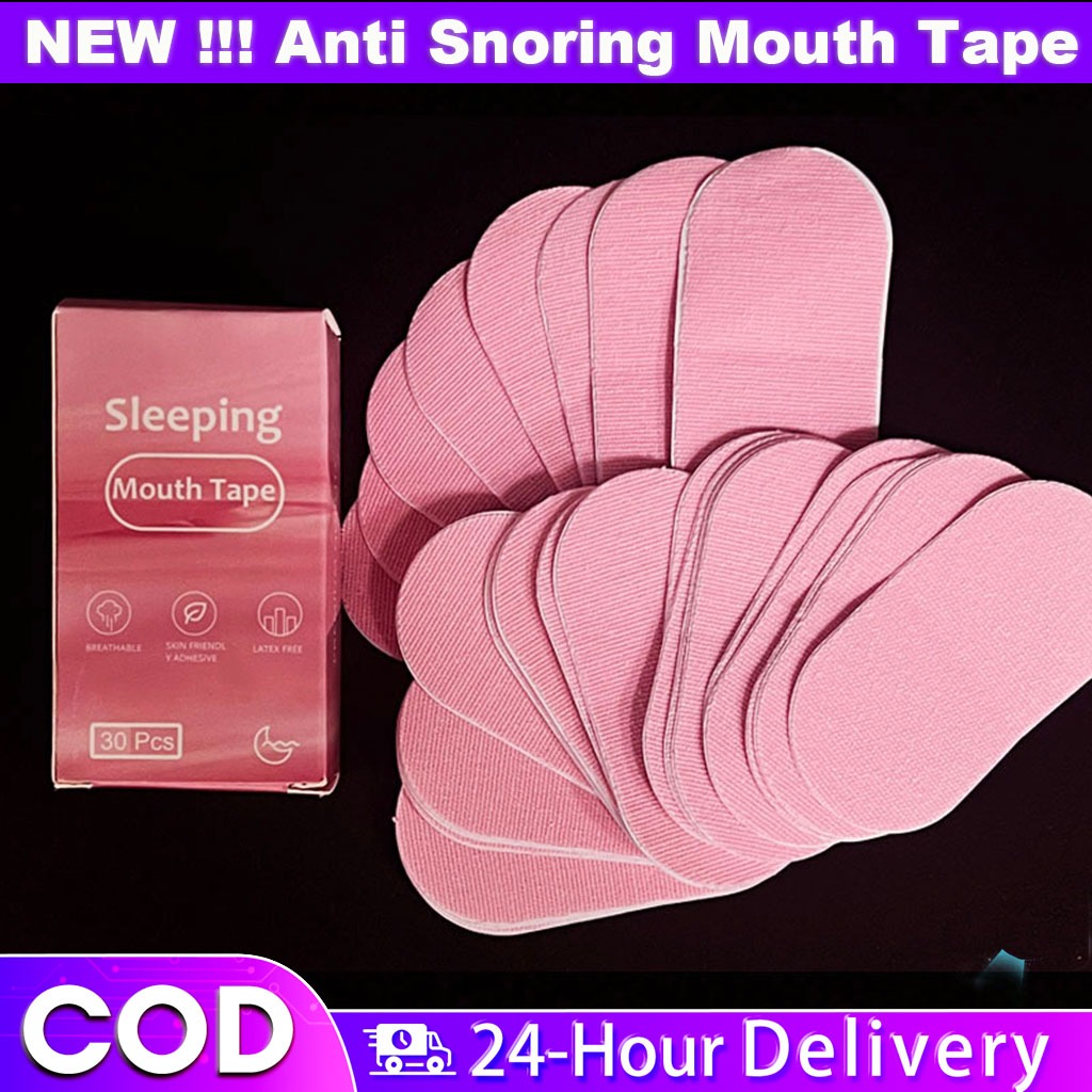 New!! Anti Snoring Mouth Tape For Sleeping Nose Breathable Medical Tape ...