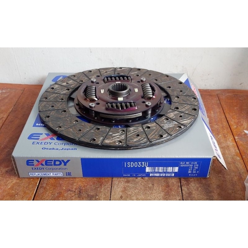 CLUTCH DISC ISUZU ELF 4BE1/4BD1 SIZE 11 X 21T EXEDY ORIGINAL ISD-033U ...