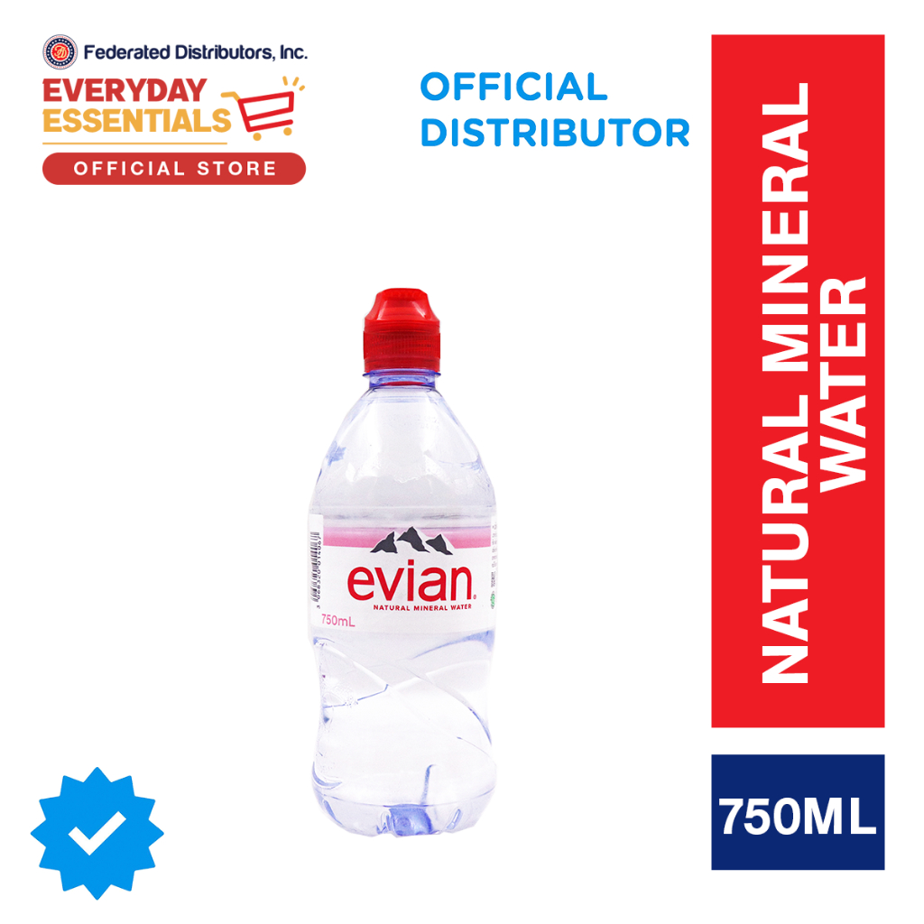 Evian Natural Mineral Water - Rebirth 750ml | Shopee Philippines