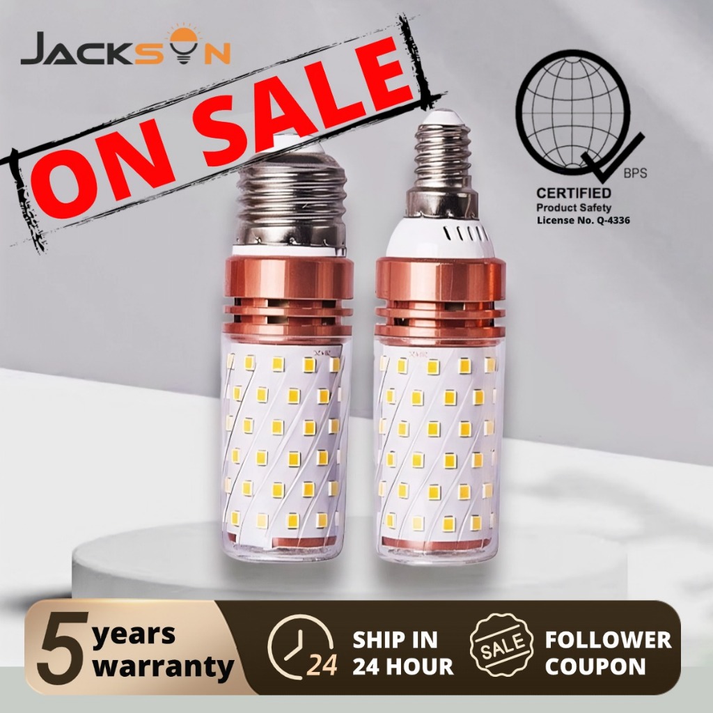Jacksun LED Light Corn Bulb Light TriColor Light Bulb Bumbilya LED Bulb ...