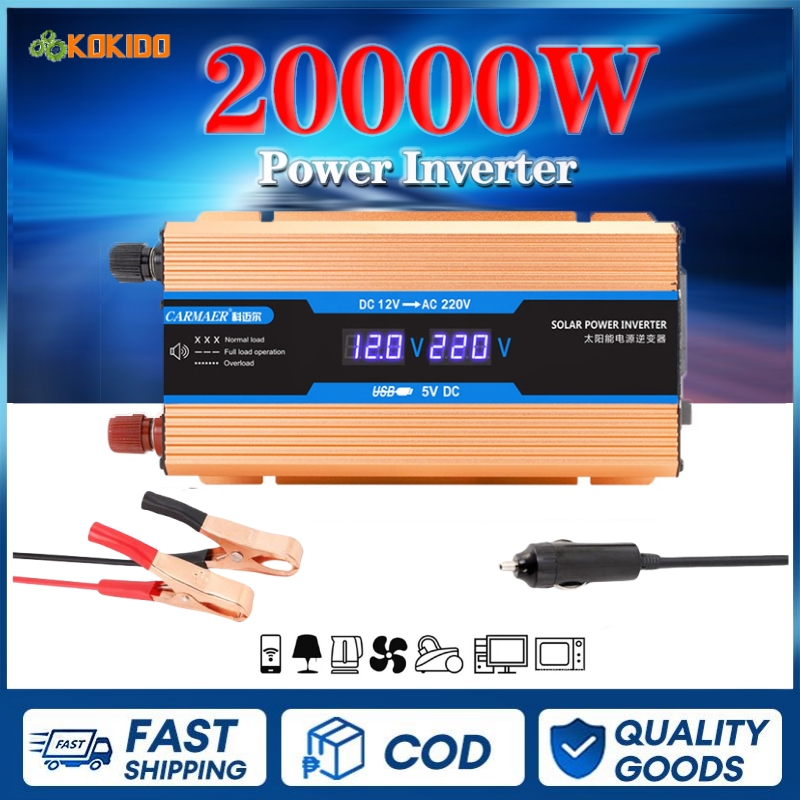 Original Power Inverter 12v to 220v 7000 watts 20000 watts Car Inverter ...