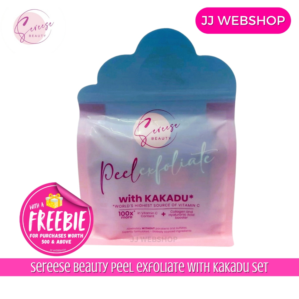 Serese Beauty Peel Exfoliate with Kakadu Set | Shopee Philippines
