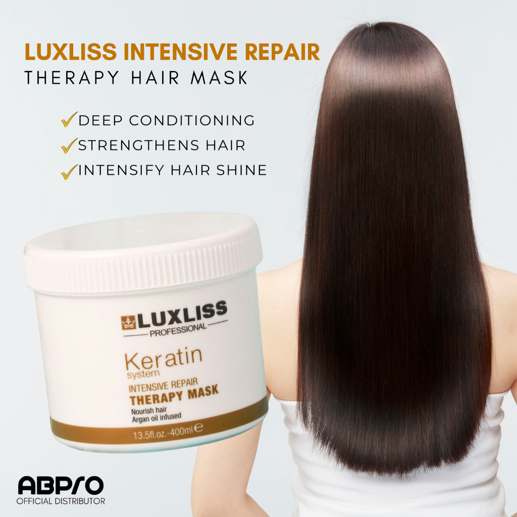 ORIGINAL LUXLISS : INTENSIVE REPAIR THERAPY HAIR MASK | Shopee Philippines