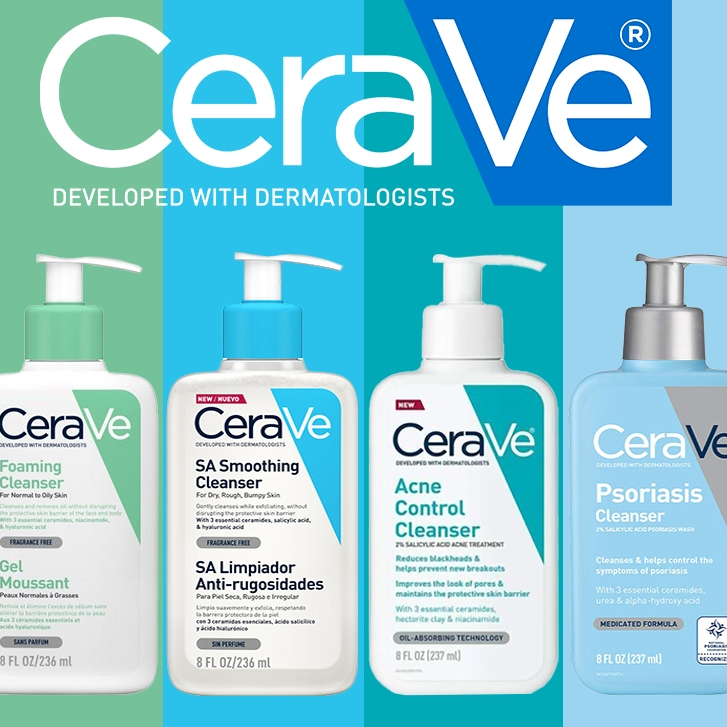 Cerave Cleaner For Face Exfoliating Scrub Dark Spot Remover Brightening ...