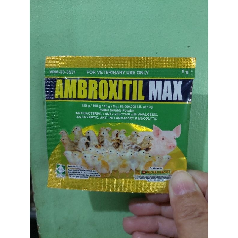 Ambroxitil Max 5grams (1sachet) excellence | Shopee Philippines