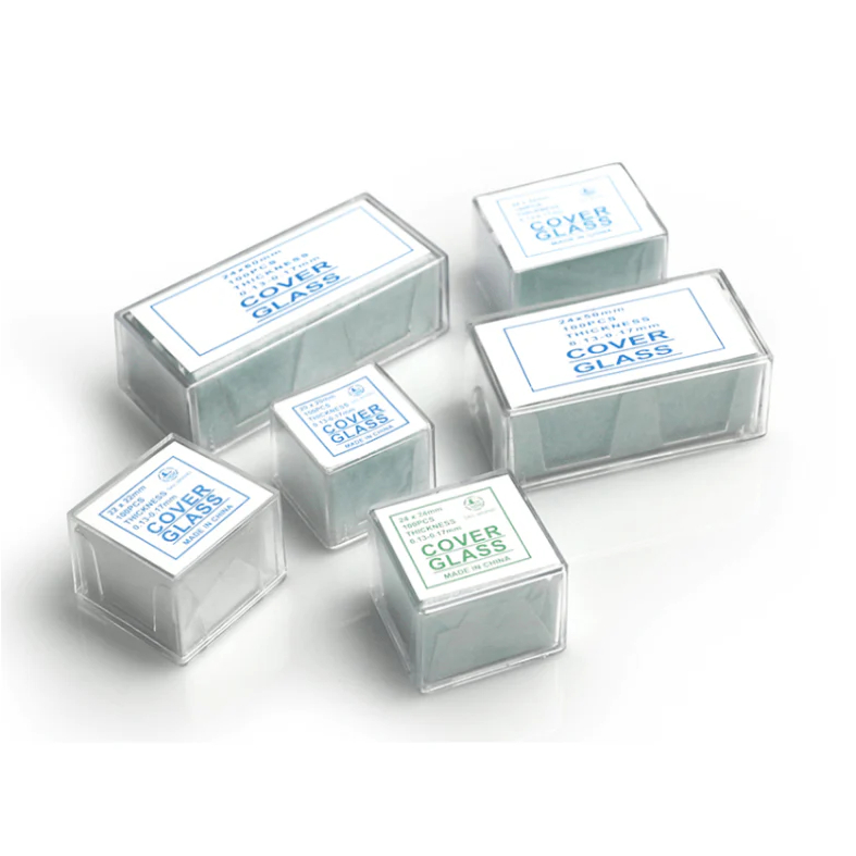 BT- COVER SLIDE FOR MICROSCOPE WITH DIFFERENT SIZES 100PCS/PACK ...